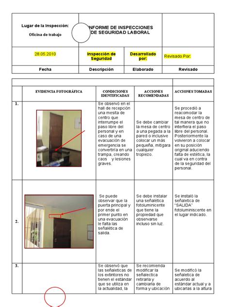 Formato De Inspección 5ss Pdf