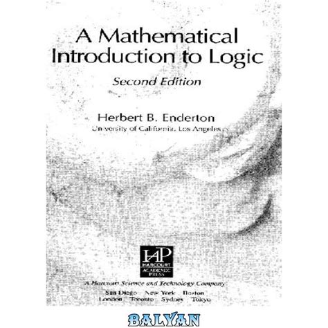 خرید و قیمت دانلود کتاب A Mathematical Introduction To Logic ا مقدمه ای