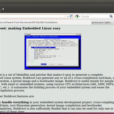 Pdf Embedded Linux Systems Using Buildroot For Building Embedded