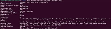 running apache cassandra® single and multi node clusters with docker