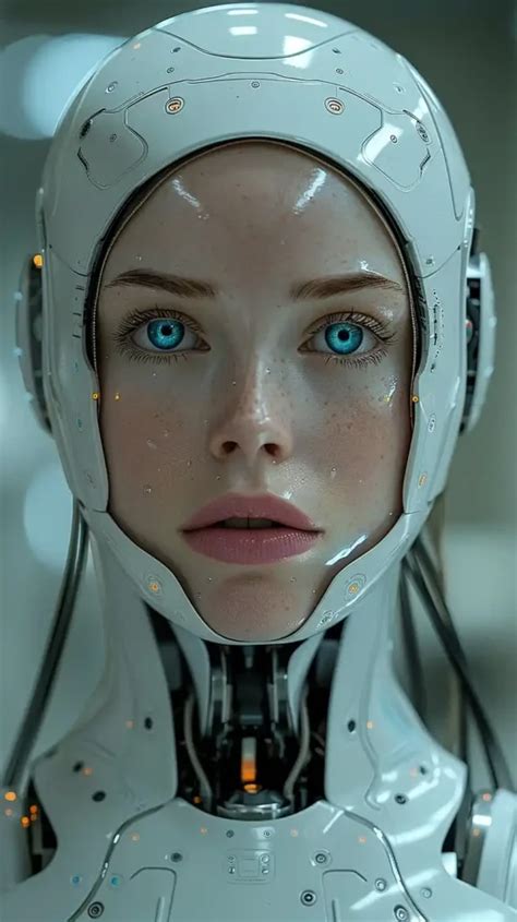 midjourney prompt robotic portrait with office prompt library