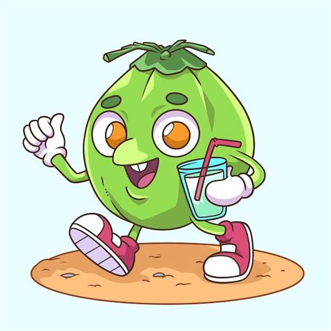 손으로 그린 코코 만화 일러스트레이션 무료 벡터