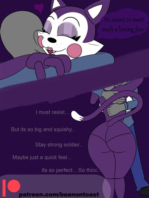 Rule 34 Beanontoast Cat Ears Cat Tail Cindy Fnac Closed Eyes Fan