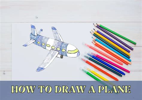 How To Draw A Plane A Step By Step How To Mimi Panda