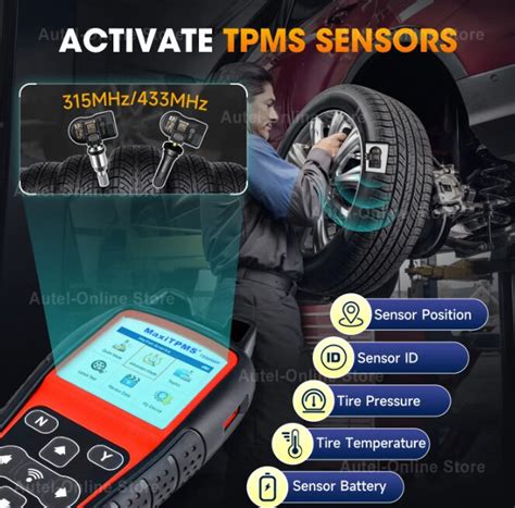 Autel MaxiTPMS TS WF TPMS Diagnostic Tool CarRadio Ie