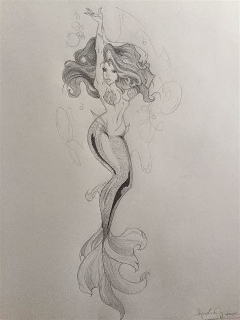 Mermaid Mermaid Drawings Mermaid Art Fairy Tattoo Designs