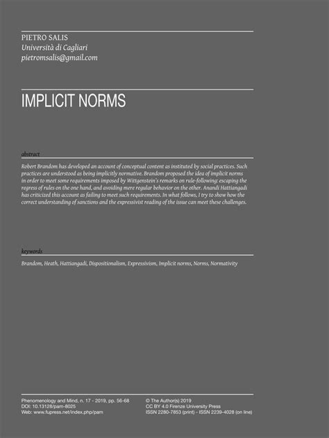 Pdf Implicit Norms
