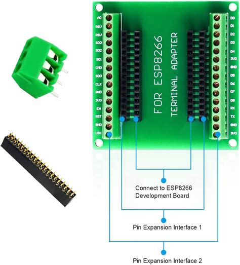 Hiletgo Nodemcu Gpio Board 1 To 2 Split Adapter India Ubuy