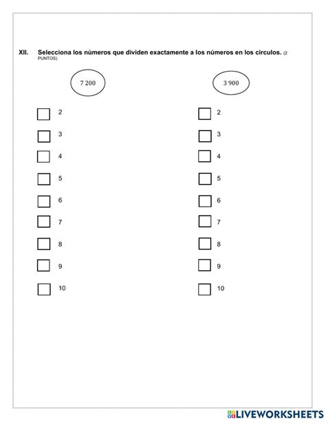 Exam Online Exercise For 5to Live Worksheets Exam Online Exercise For 5to Live Worksheets