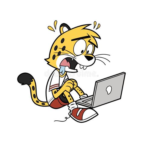 jaguars journey through programming challenges stock image