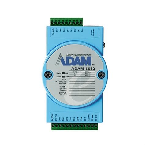 Advantech ADAM DI DO Source Type IoT Modbus SNMP MQTT Ethernet Remote I O At