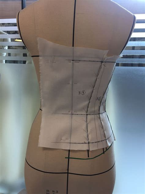 Basic Corset ️ Patternmaker Patternmaking Couture Pattern Aa2