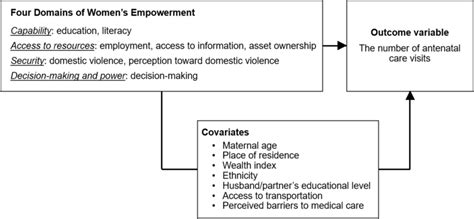 Conceptual Framework Of The Association Between Womens Empowerment And