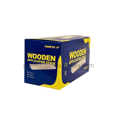 Wooden Applicator Stick Only 6 Non Sterile 1000s Topcare