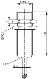 M Diffuse Reflection Type Photoelectric Switch NPN PNP Proximity Sensor From China