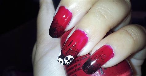 First Post After Tons Of Lurking 3 Bone Tips Inspired By A Mani I Saw