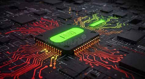 Secure Computing Concept Illustrating Cyber Security Vulnerability