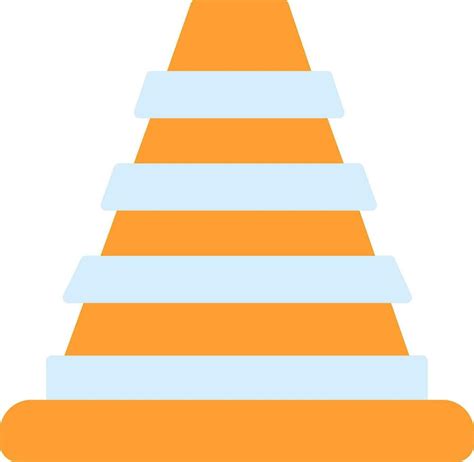 Traffic Cone Vector Icon 37066524 Vector Art At Vecteezy