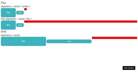 LayoutItem POC Codesandbox