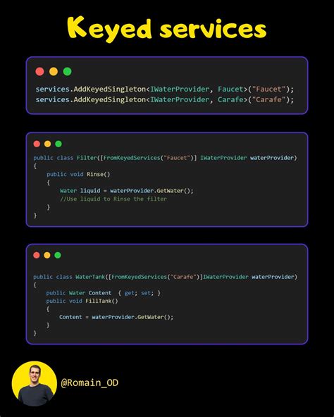 How C 8 Introduces Keyed Services For Dependency Injection Romain
