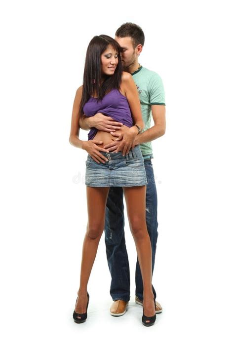 Paar In Liefde Stock Foto Image Of Liefde Jongen Huwelijksreis