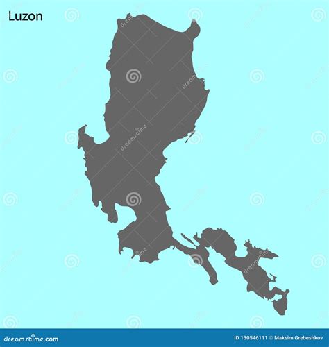 Luzon Strait A Strait Between Luzon And Taiwan Political Map Cartoon
