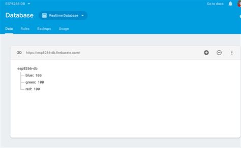 esp8266 esp32 with firebase realtime database iot controlled rgb