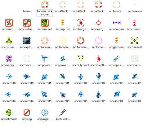 MotM S Colorful Cursors Addon C C3 Tiberium Wars ModDB