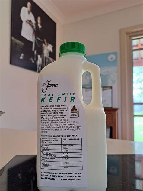 Goat S Milk Kefir Jannei Goat Dairy
