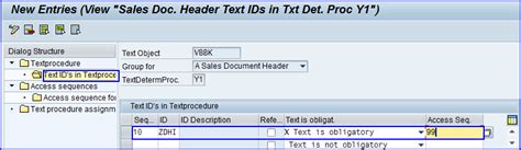 Default Text In Sales Order Header Sap Community