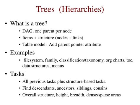 PPT Trees Hierarchical Information PowerPoint Presentation Free Download ID 3945427