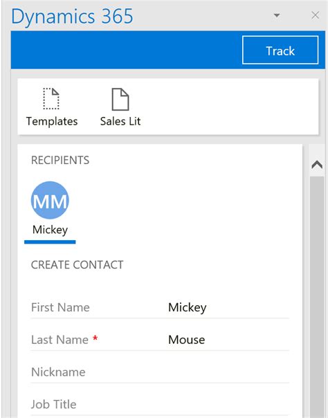 Tip 881 Can I Track A Contact Using The Dynamics 365 Outlook App Power Platform And Dynamics