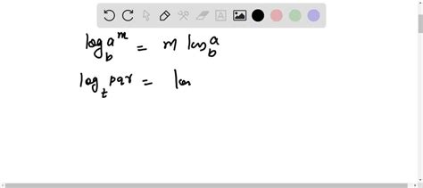 solved express in terms of sums and differences of logarithms ln 7