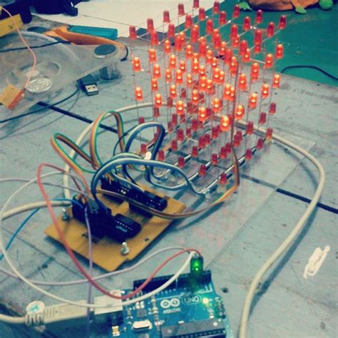 Simple Led Arduino Cubo X X Askix