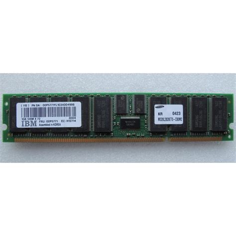 Mémoire RAM de Gb DDR PC Mhz ECC Ordi Spare