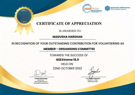 madusha harshan on linkedin volunteering ieee uom