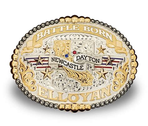 Gist Silversmiths Made In The Usa Masters Collection Personal Buckles