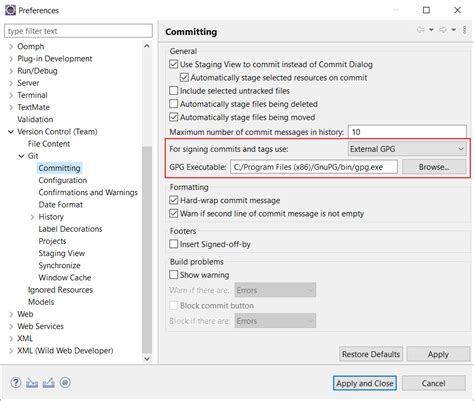 Eclipse Git Erreur Lors D Un Commit Sign Failed To Parse Secret Key File