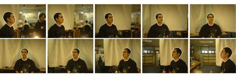 Experimental Setup Used To Acquire Image Sequences Around Human Heads