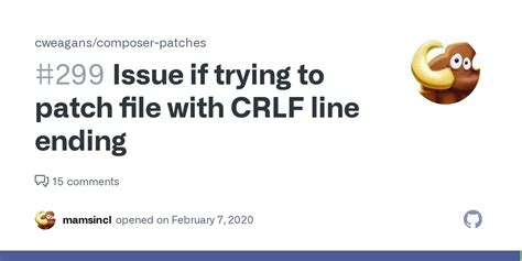 issue if trying to patch file with crlf line ending · issue 299