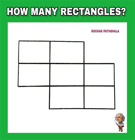 Rectangle puzzle | how many rectangles are there | | Critical thinking activities, Teaching ...