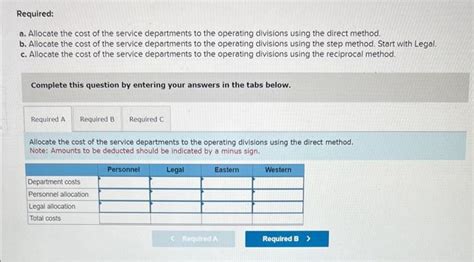 solved problem 11 57 algo comparison of allocation methods
