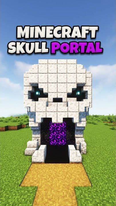 Minecraft Skull Build Tutorial