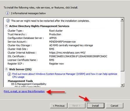 How To Install Active Directory Rights Management Services Buchatech