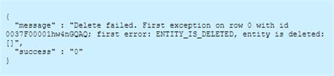 Salesforce Integration Tutorial Part 4 Exploring Delete Method Sfdc