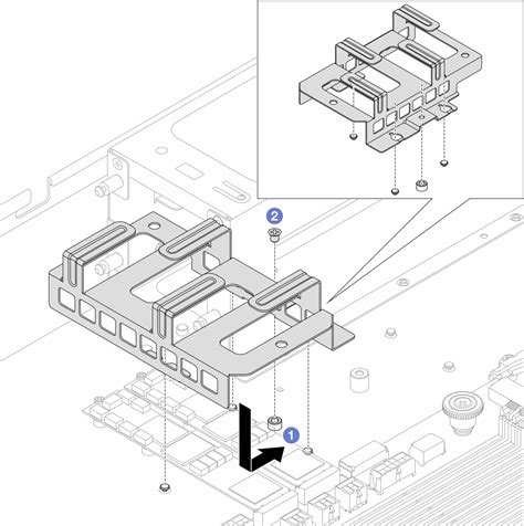 Install An M 2 Cage Thinksystem Hs350x V3 Lenovo Docs