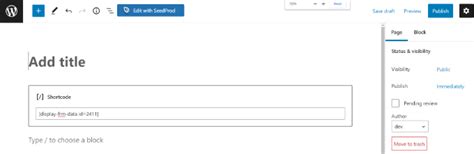 How To Display Wordpress Form Entries On Your Site