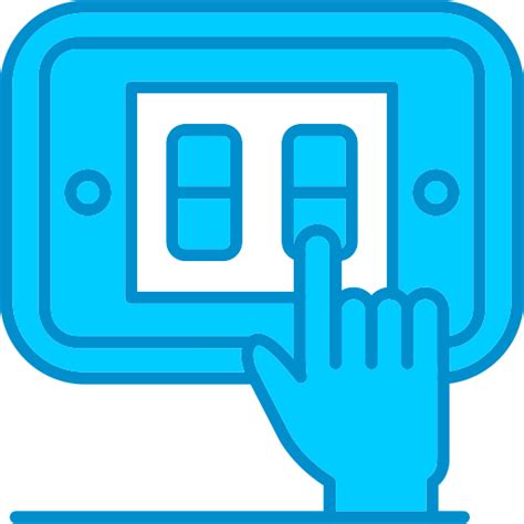 Light Switch Generic Color Lineal Color Icon