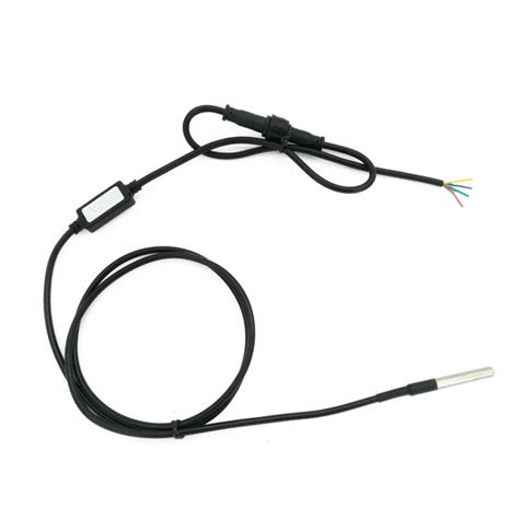 taidacent rs485 ds18b20 temperature sensor pipe modbus rtu water