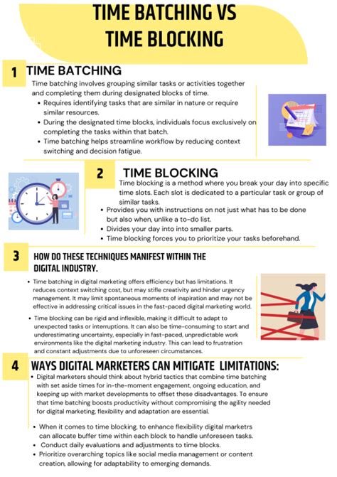 Time Management Power Up Time Blocking Vs Time Batching For Digital